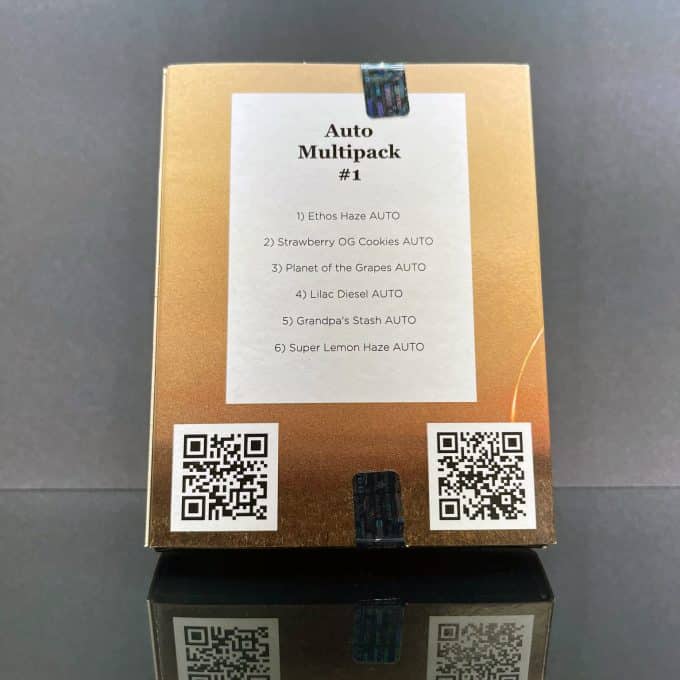 ETHOS GENETICS - AUTO MULTIPACK (3 EACH) (AUTOS) - Fire Tree Seed Vault